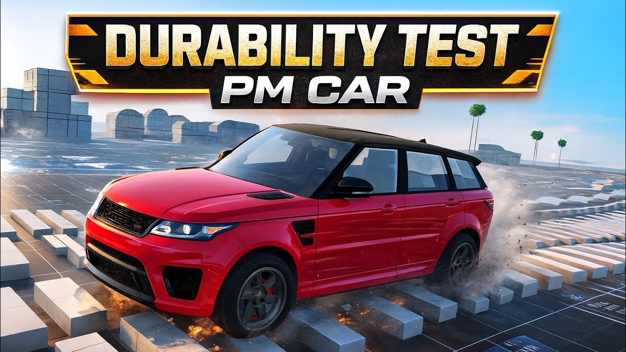 Extreme Durability Test Of PM Car | Drivex Simulator | - YouTube