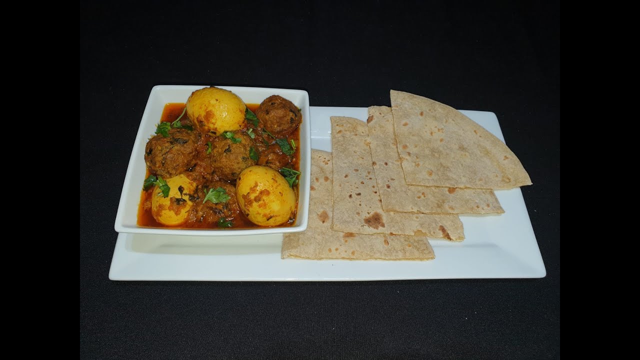 Delicious, Traditional Kofta Anda (Meatballs & Eggs) Curry Recipe ...
