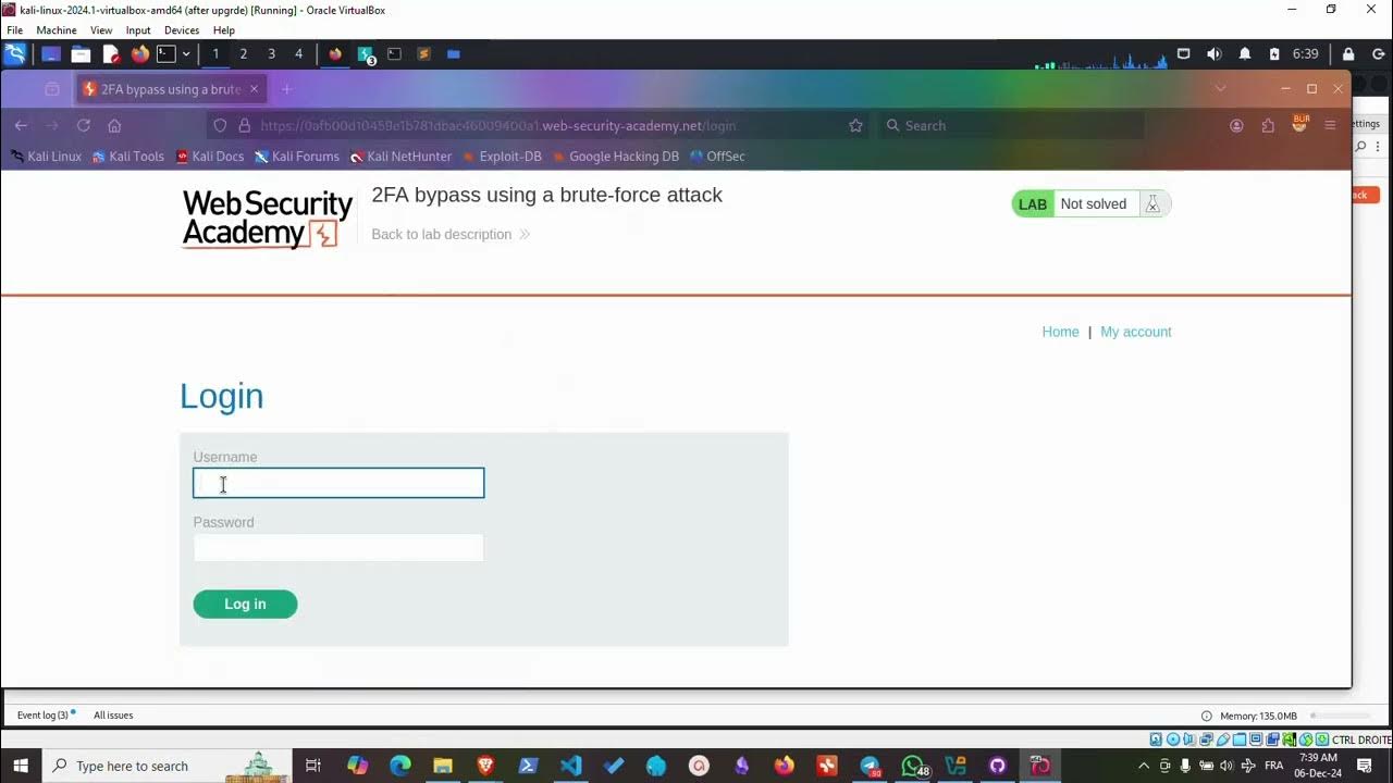 bruteforce python + burp - YouTube