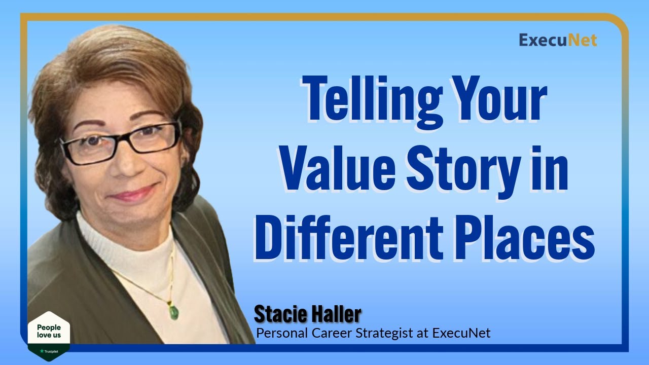 Telling Your Value Story in Different Places - YouTube