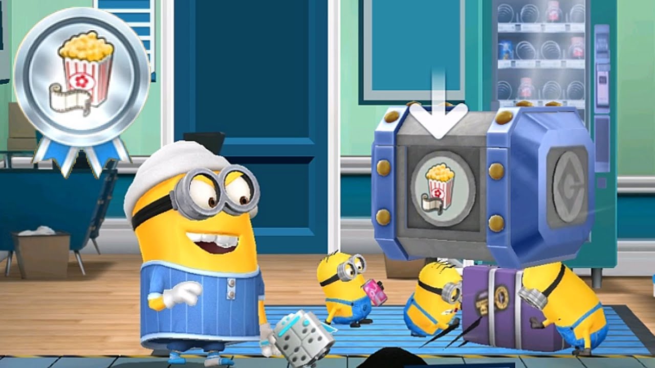 Minion rush Nightgown minion MOVIE NIGHT special mission stage 1 ...