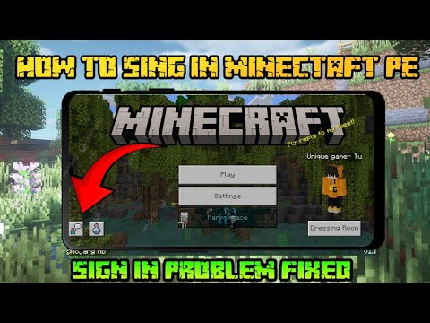how to sign in minecraft pe | Minecraft Pe Sign In Problem Fix ...
