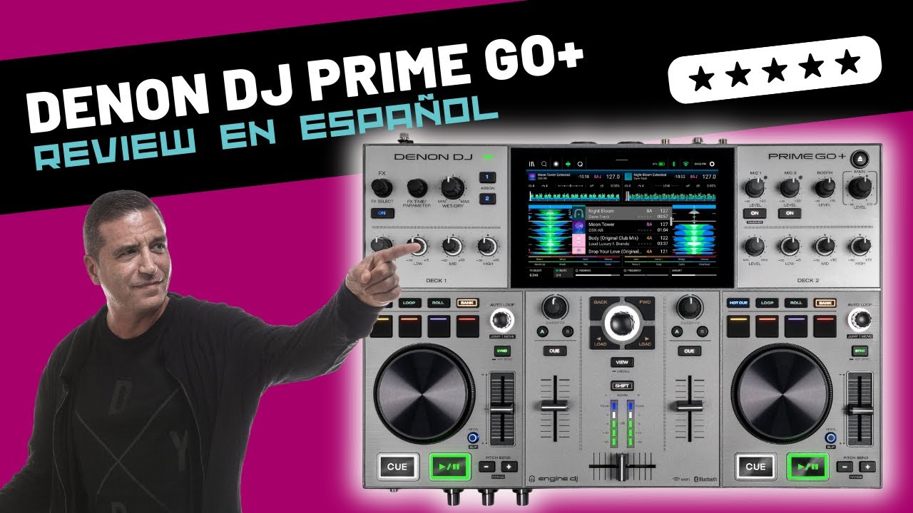 Denon DJ PRIME GO+ 🇪🇸 Unboxing & Review - YouTube