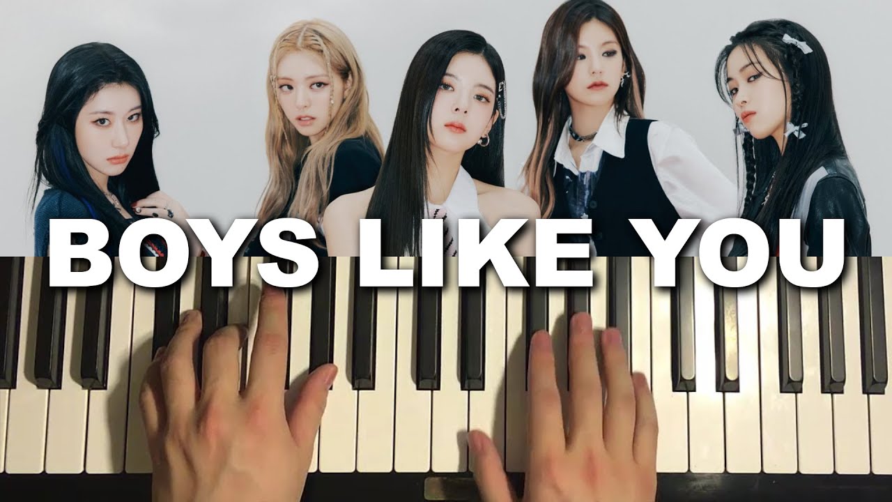ITZY - Boys Like You (Piano Tutorial Lesson) - YouTube