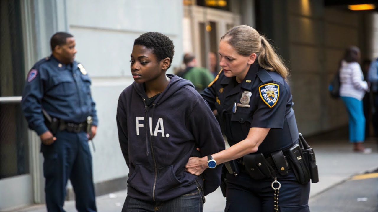 A Female Cop Arrests a Black Teen, Unaware His Dad Is a CIA Agent - YouTube