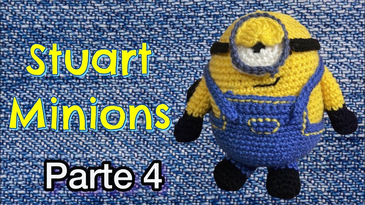 #Stuart#Minion#Amigurumis!!Parte 4#Paso a paso#tutorial #ganchillo # ...