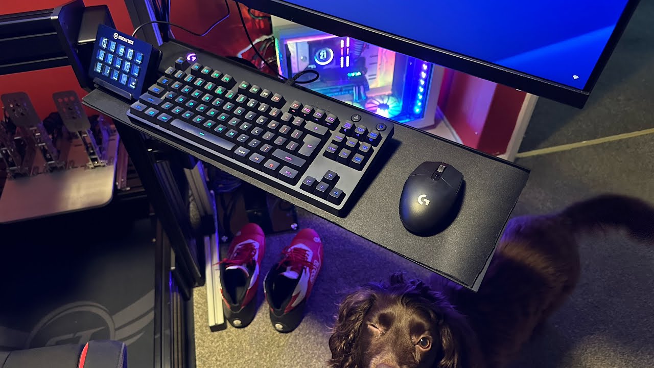 Trak racer 620mm table top/swivel mount update - YouTube