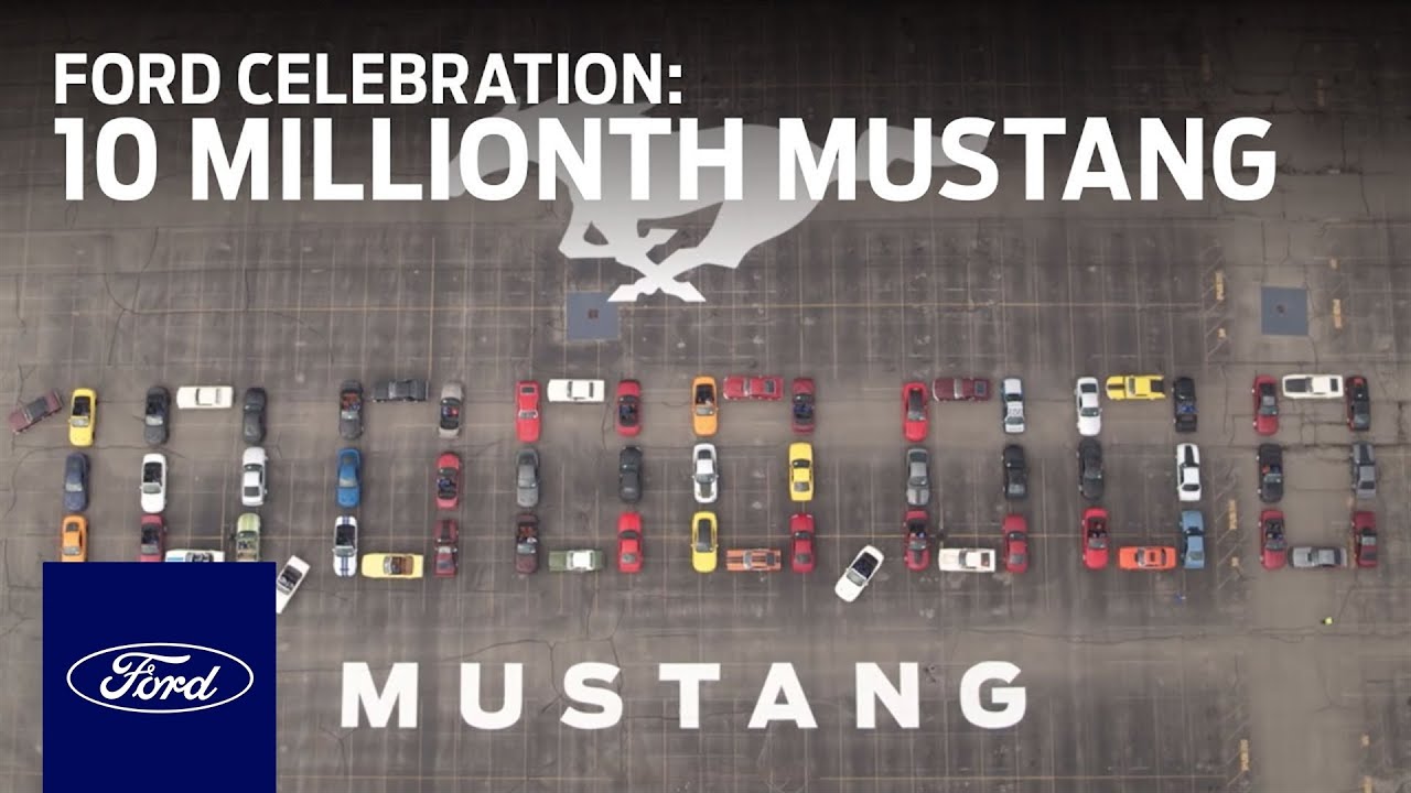 Ford Celebration: 10 Millionth Mustang | Mustang | Ford - YouTube