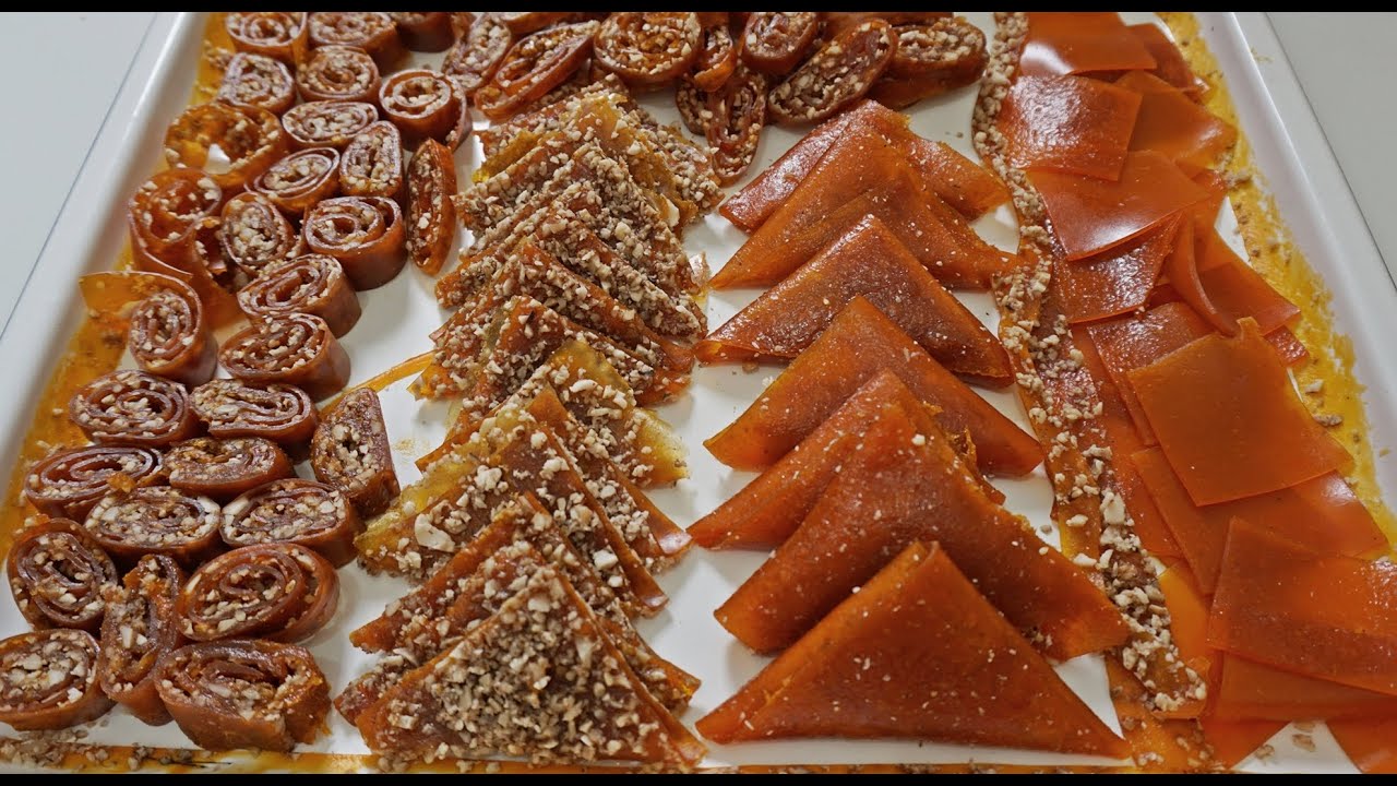 Apricot Pulp Natural Sun Dried Fruit Puree Recipe - YouTube