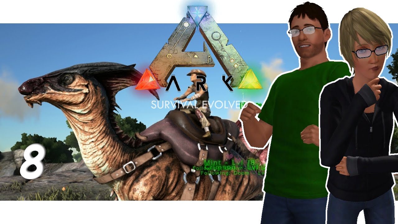 Parasaur Parade || ARK: Survival Evolved || #8 - YouTube