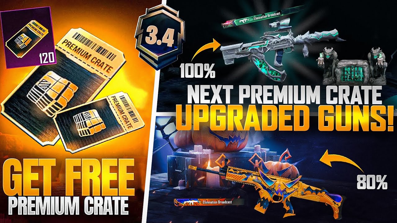 Next Premium Crate Upgraded Gun Confirmed? With 100% Proof | 3.4 Update ...