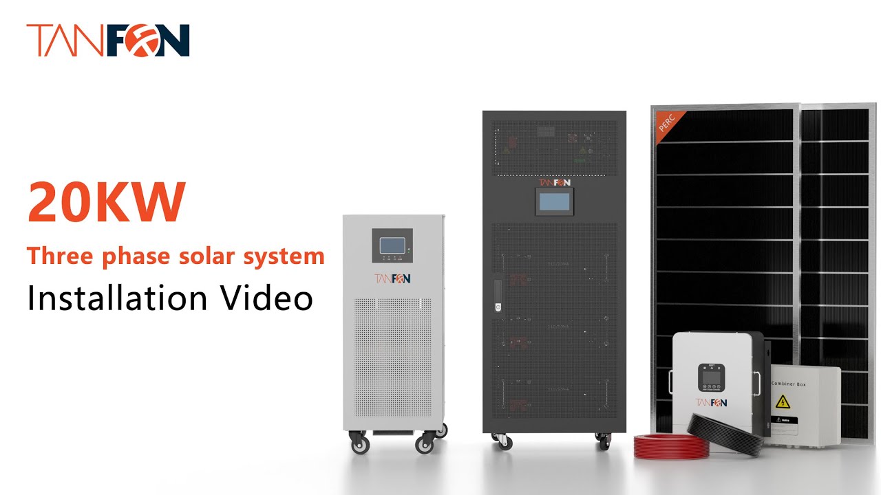 20kw Lithium Battery Three Phase Off Grid Solar System Installation ...