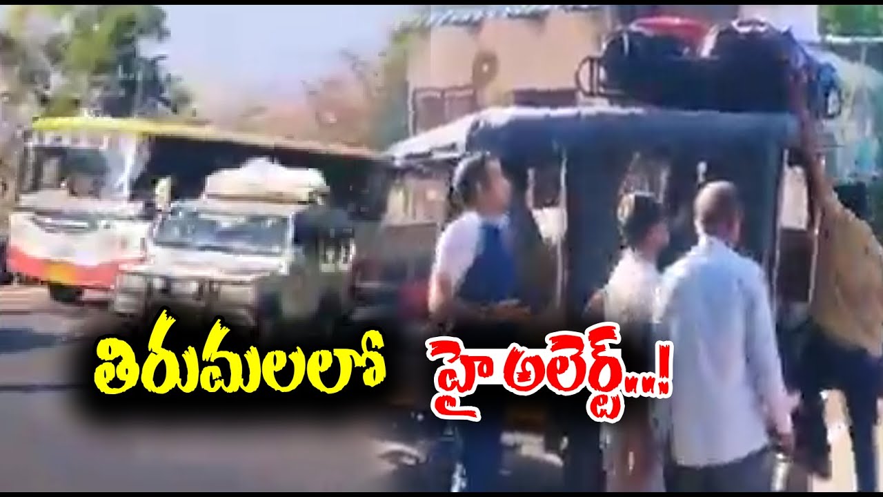 తిరుమలలో హై అలెర్ట్..! || SV6NEWS || #Tirupati high alert - YouTube