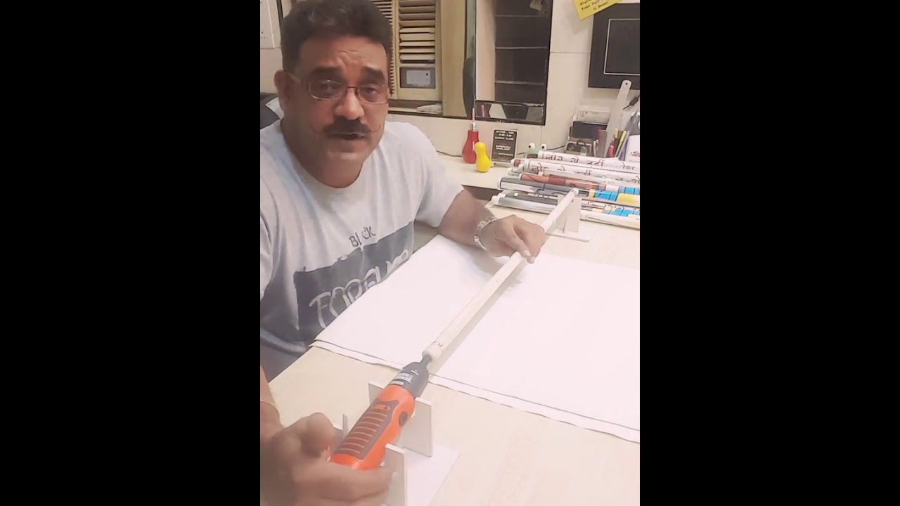 Low Cost Poster Rolling Machine - Handmade Version - YouTube