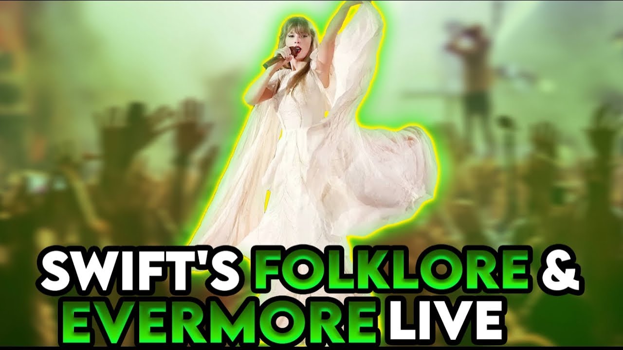 Taylor Swift's BEST Folklore & Evermore Live Moments - YouTube