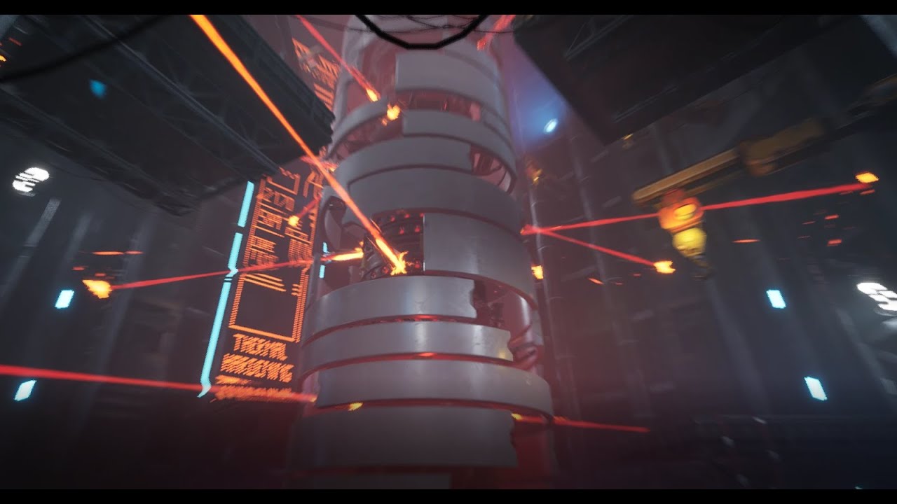 Ghostrunner "Up the tower" T-073-M Boss Fight (4deaths) - YouTube