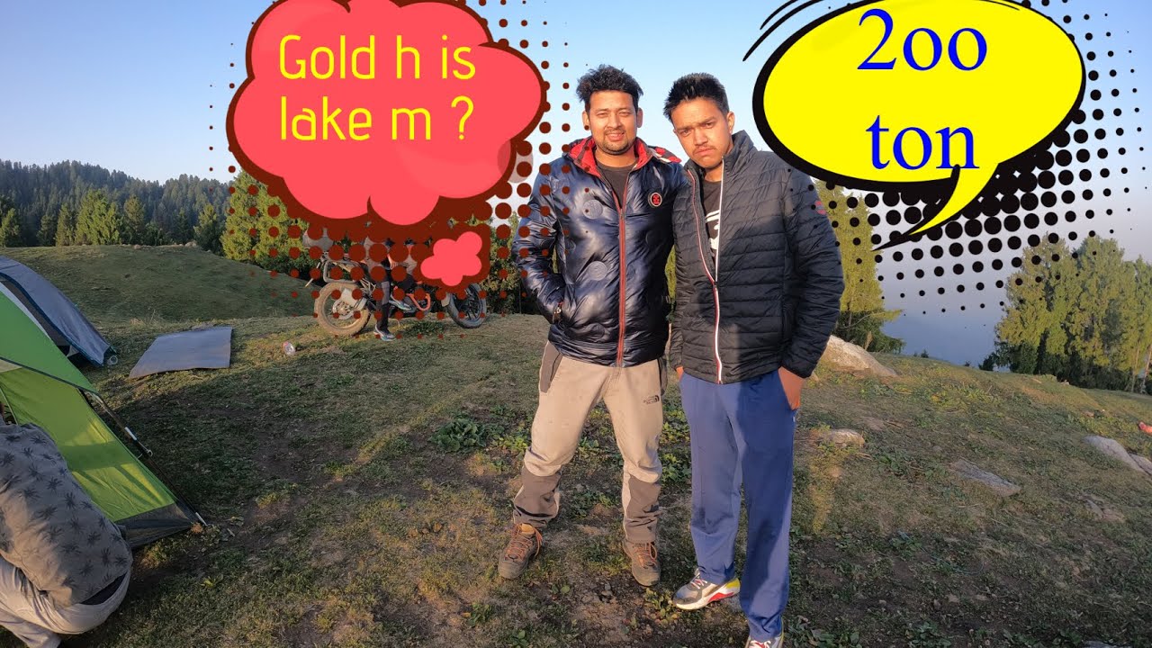 Ep2 We reached a Lake full of gold ,kamrunag lake (valley ) (khatu ...