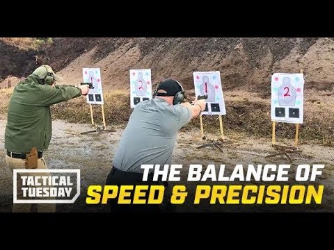 How To Shoot A Gun Quickly and Accurately: Tactical Tuesday - YouTube