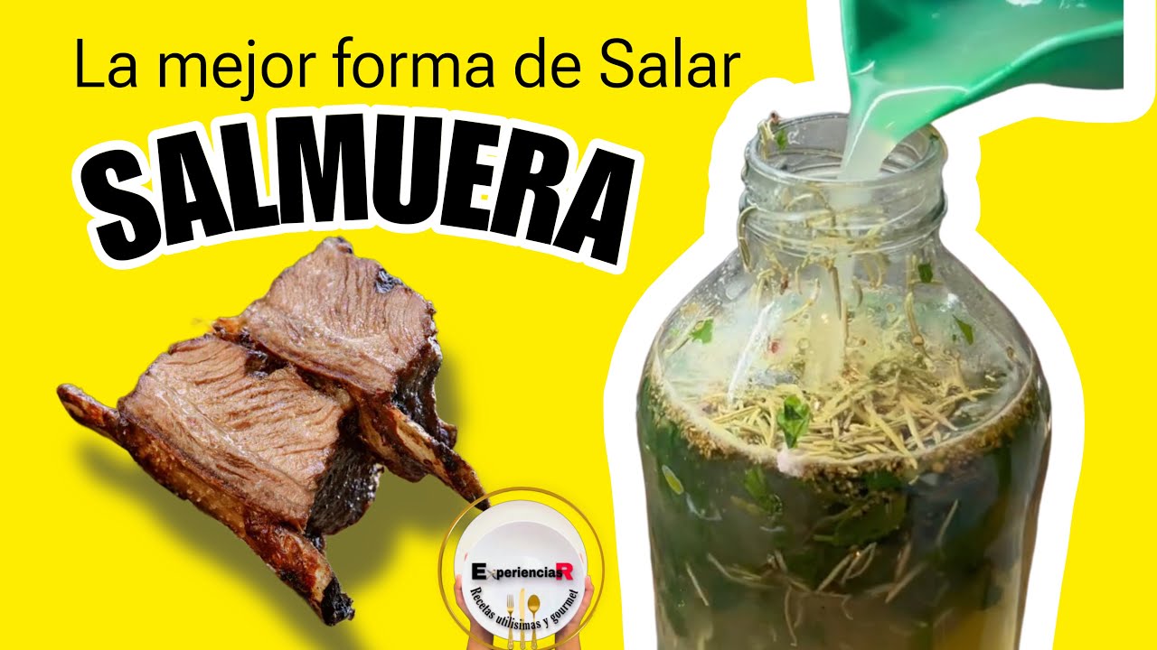 🔴Como hacer SALMUERA y que sea un éxito! - YouTube