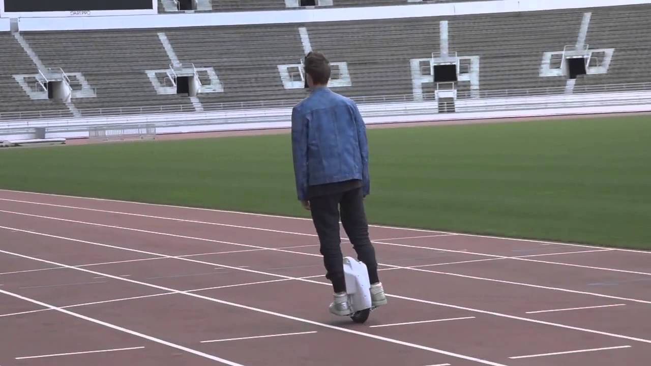 Finland Pop Singer Robin and his Airwheel X6 Electric unicycle - YouTube