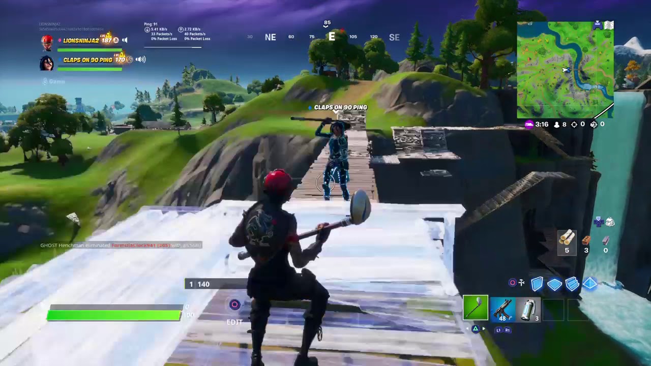 This Is How It Feels To Float In Fortnite - YouTube