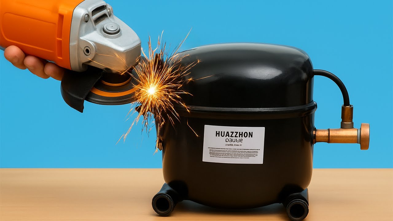 Refrigerator compressors are a gold mine 😱 Billions of people don't ...