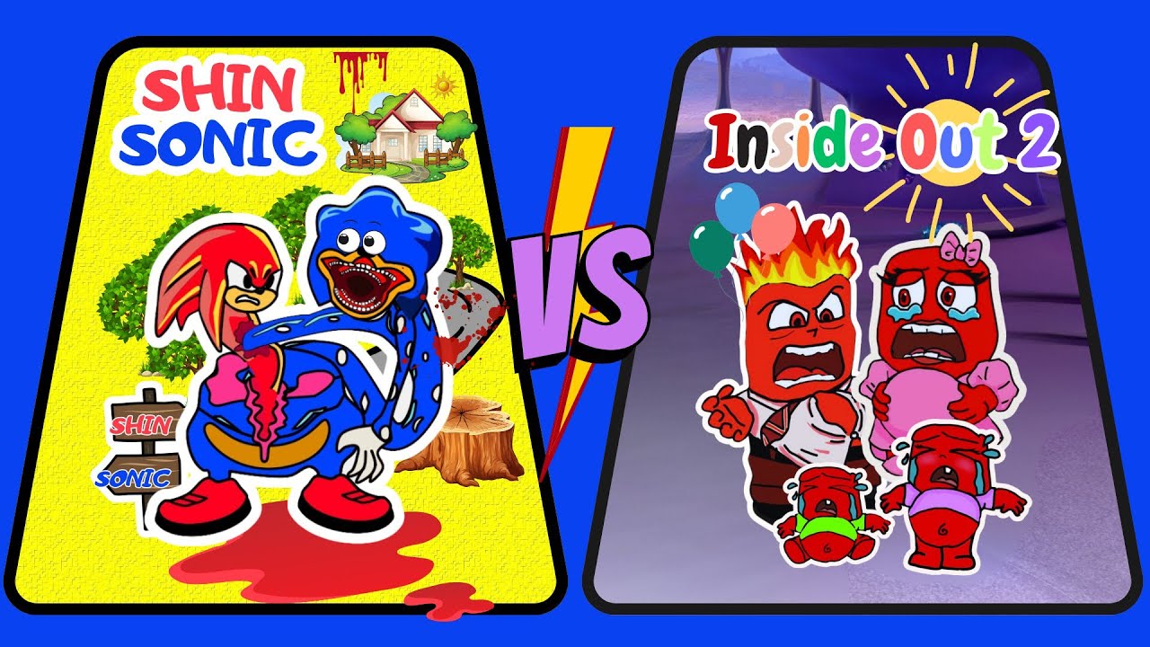 Making The Sonic Tapes VS DIY INSIDE OUT 2 Game Book（+ Joy Squishy）DIY ...
