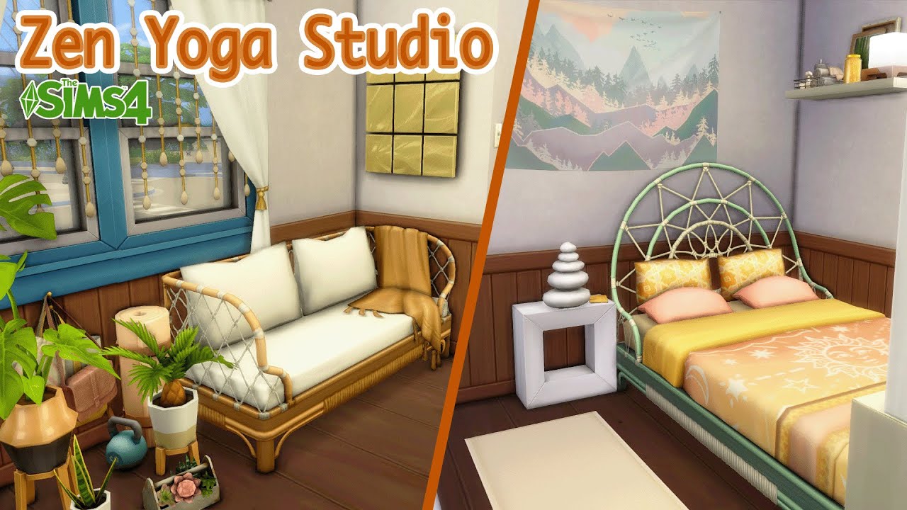 Anchorpoint Apt 302: Zen Yoga Studio | The Sims 4 Speed Build - YouTube
