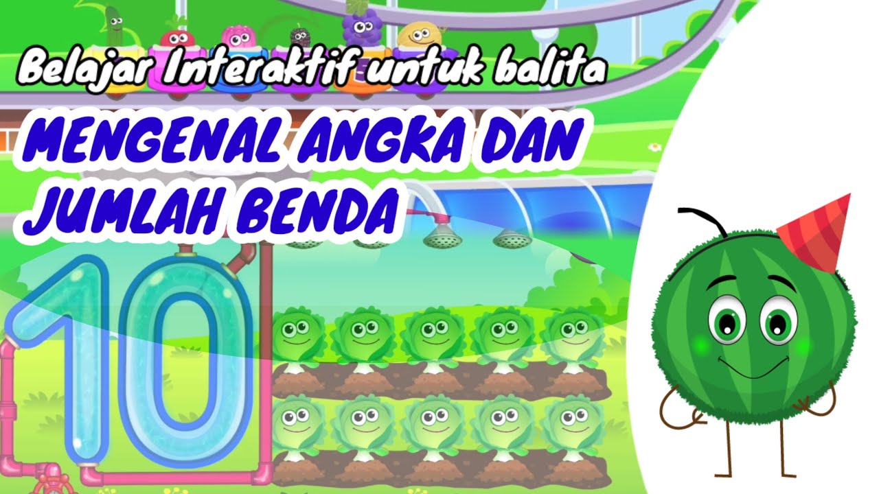 Mengenal Angka dan jumlah || Belajar Berhitung || Belajar Interaktif ...