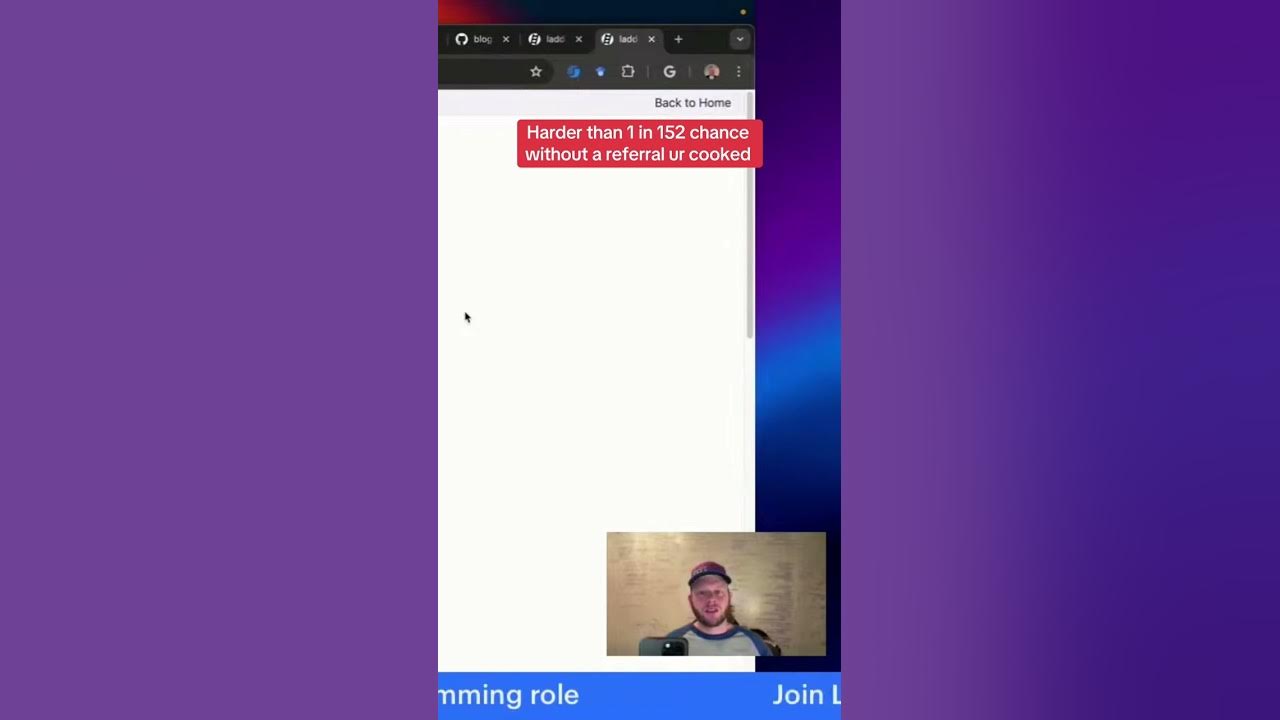 Social networking is how you get into big tech #coding - YouTube