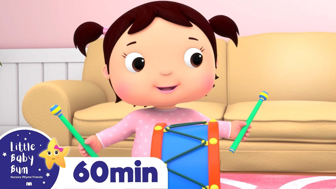 Baby Bangs the Drum | Best Baby Songs | Nursery Rhymes for Babies ...