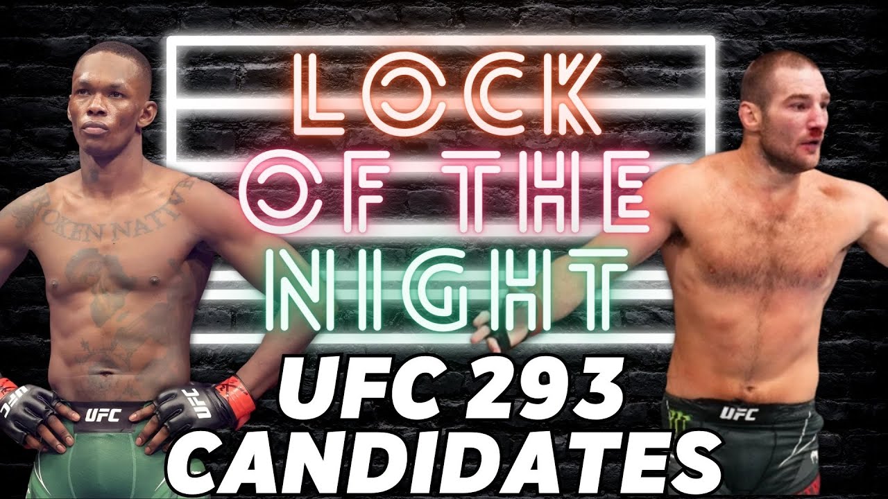 UFC 293 | Lock of the Night Candidates - YouTube