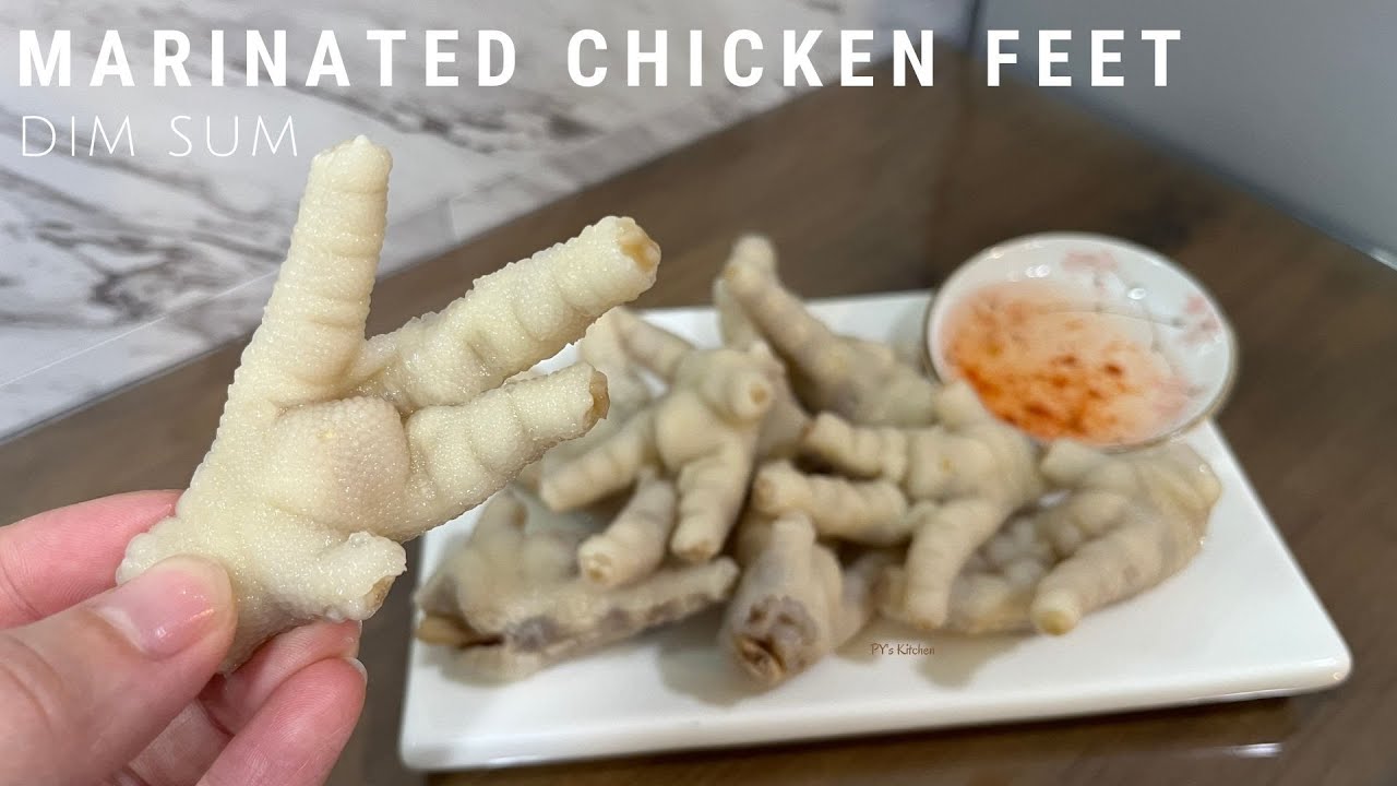Chinese Dim Sum Cold Marinated Chicken Feet Recipe | 白雲鳳爪 - YouTube