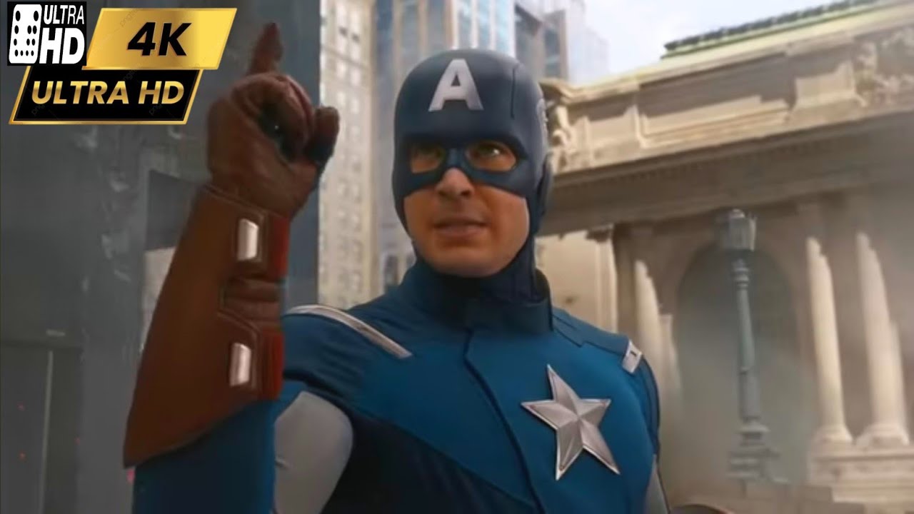 The Avengers - "I'm Always Angry" - Hulk SMASH Scene -Avengers Endgame ...