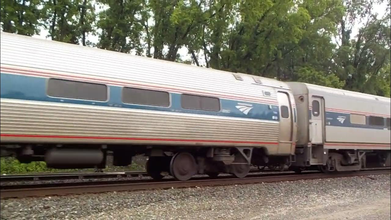 AMTK 75 (Phase VII scheme) w/Amtrak Borealis 1340 east 6/1/24 - YouTube