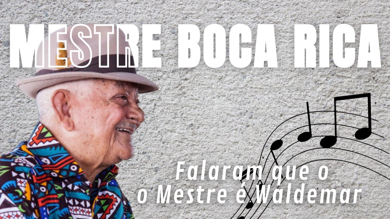 Mestre Boca Rica cantando: 🎶Capoeira lá no Corta Braço🎶 - YouTube