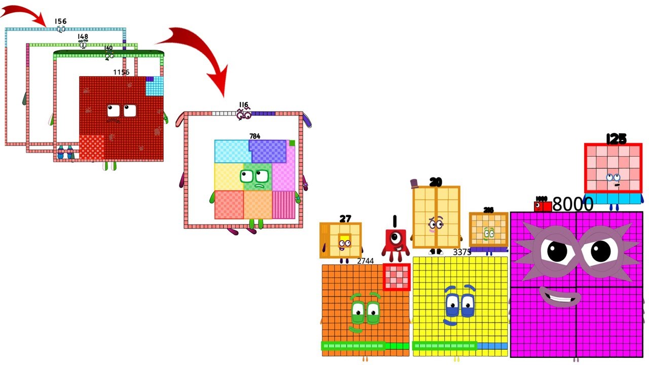 Numberblocks Math: Numberblocks Series 7 | Numberblocks Series 7 Step ...