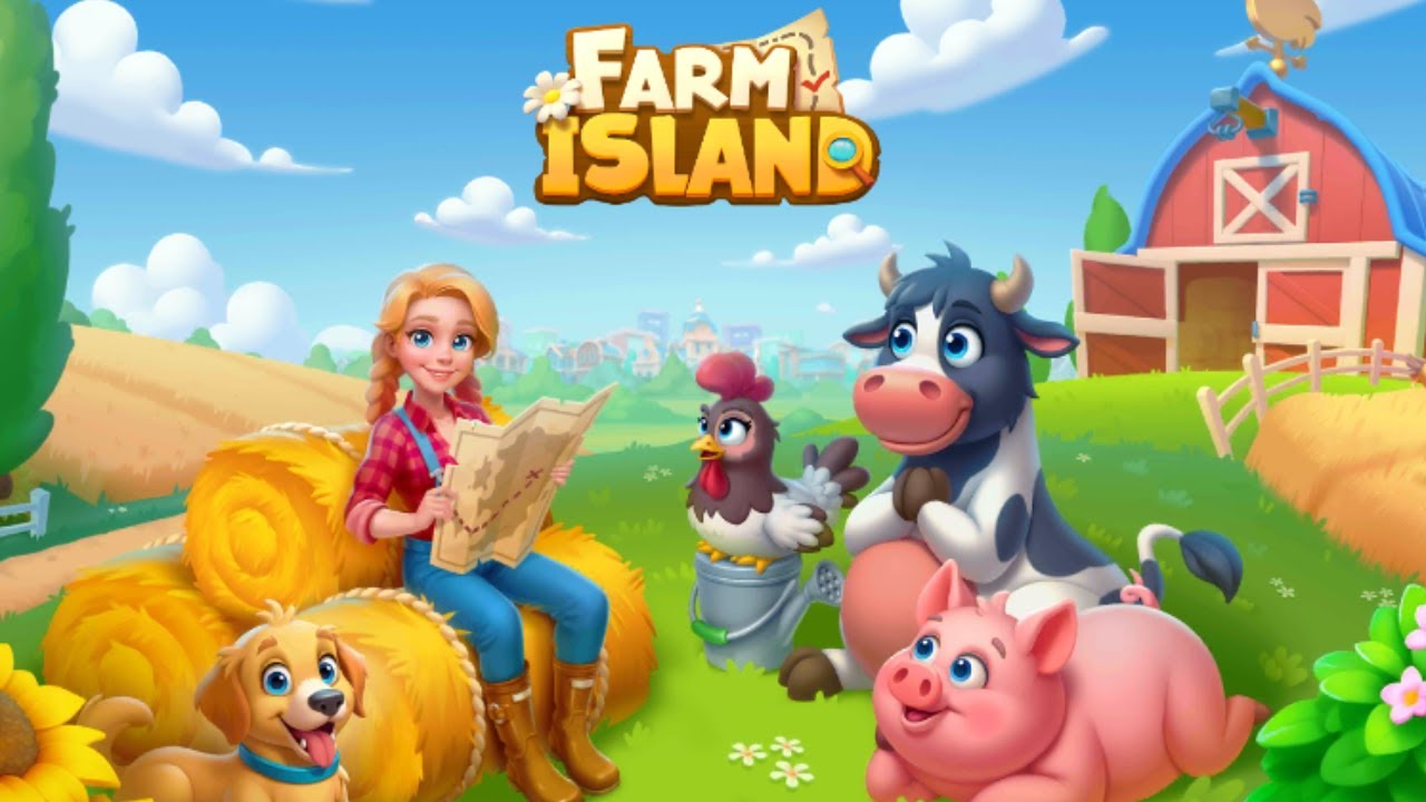 Farm Island: Build & Adventure Game Gameplay Android - YouTube