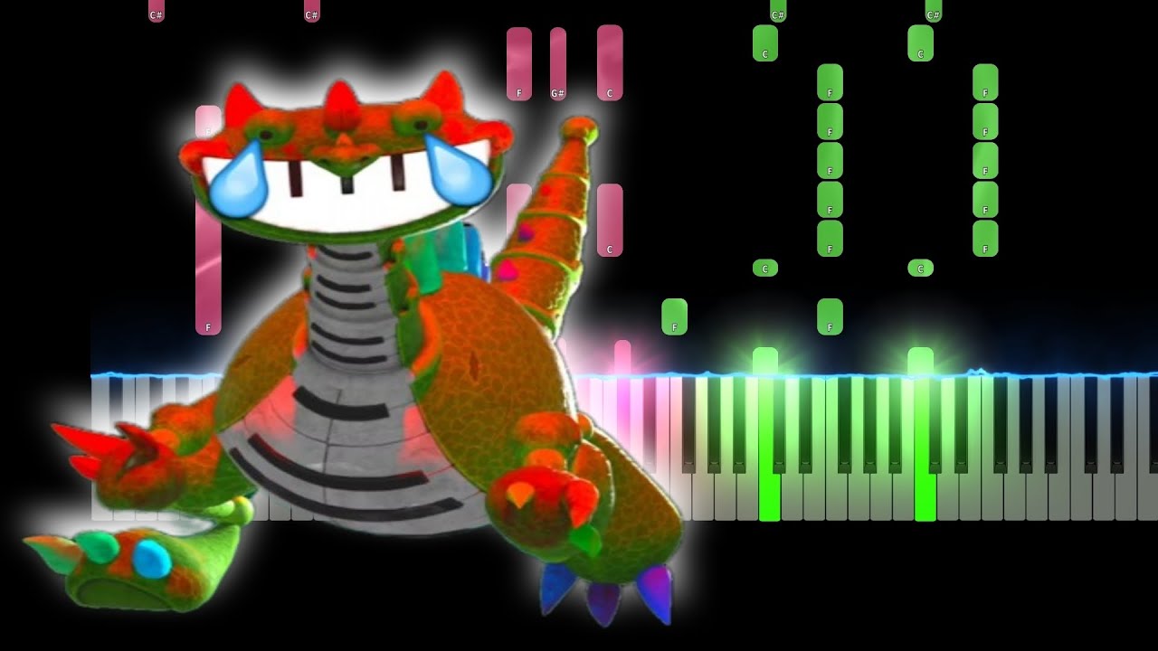 Funeral Of Pianosaurus Theme Song - Poppy Playtime Chapter 4 (Piano ...