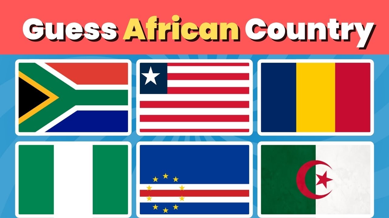 Guess the African Country | Country quiz - YouTube
