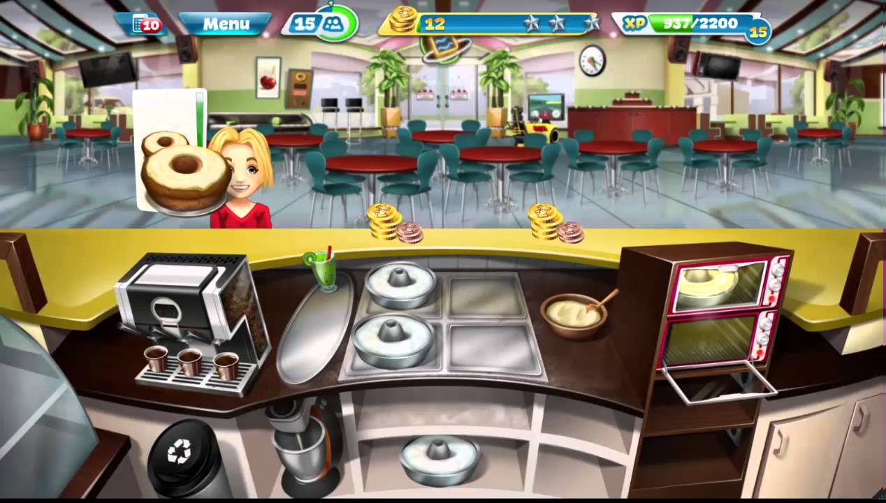 Cooking Fever: Bakery Levels 1-3 - YouTube