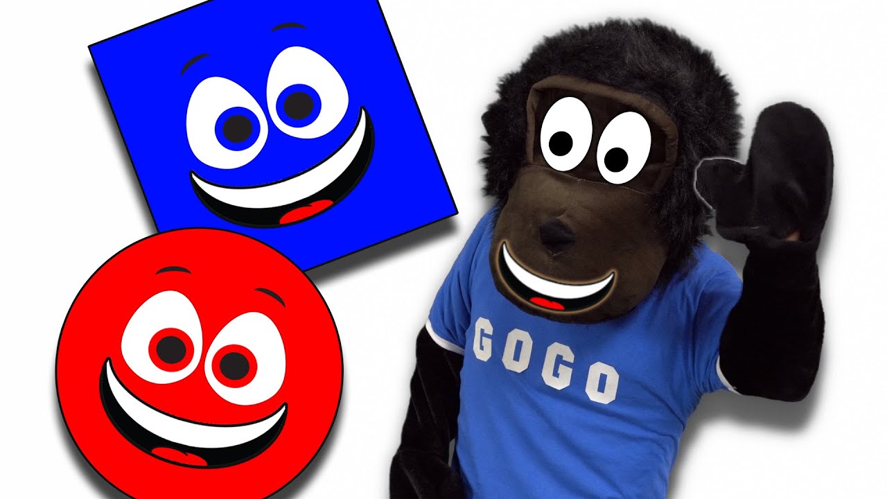 🔴 Shapes Songs + More! Kids Music & Educational Videos - Gogo Gorilla ...
