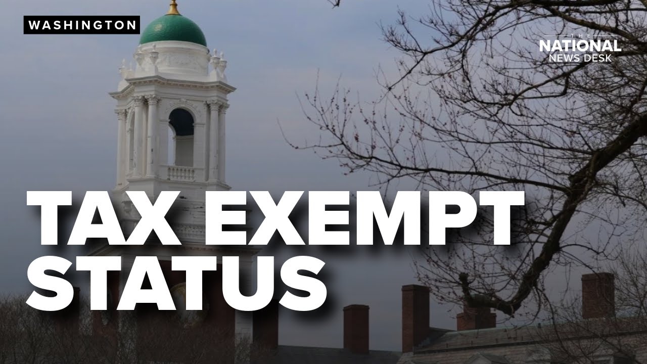 Trump vows to revoke Harvard's tax-exempt status - YouTube