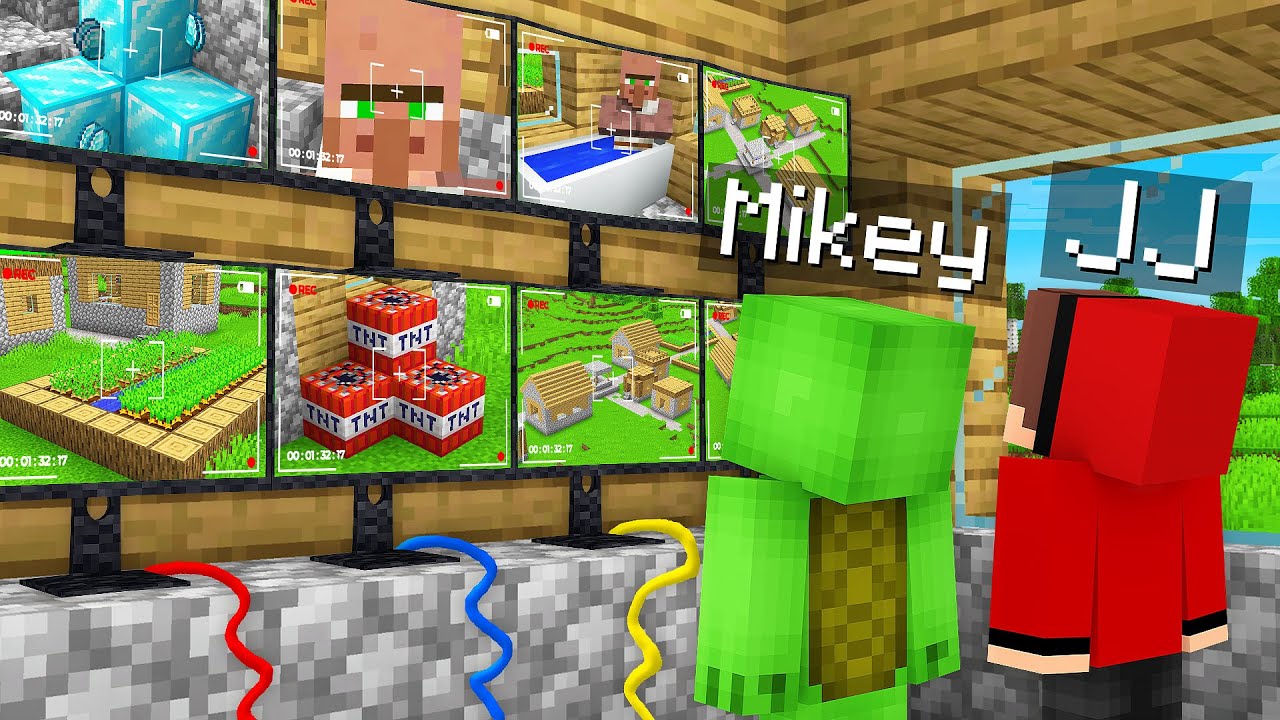 Why Did Mikey and JJ Monitor The Villagers in Minecraft? (Maizen) - YouTube