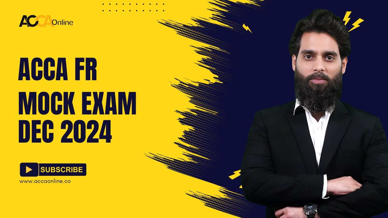 ACCA FR - SECTION A | DEC 2024 MOCK EXAM - YouTube