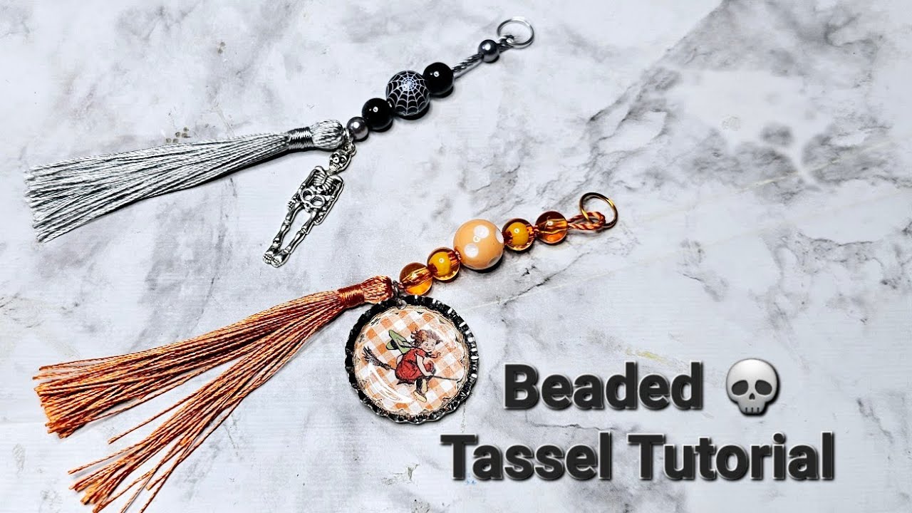 Beaded Tassel Tutorial - YouTube