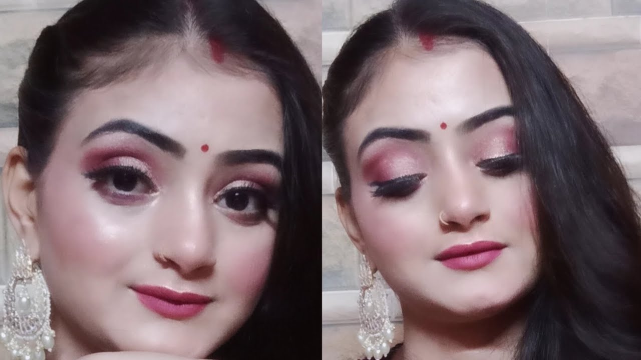 wedding guest makeup tutorial step by step#youtubeindia#makeuptutorial - YouTube