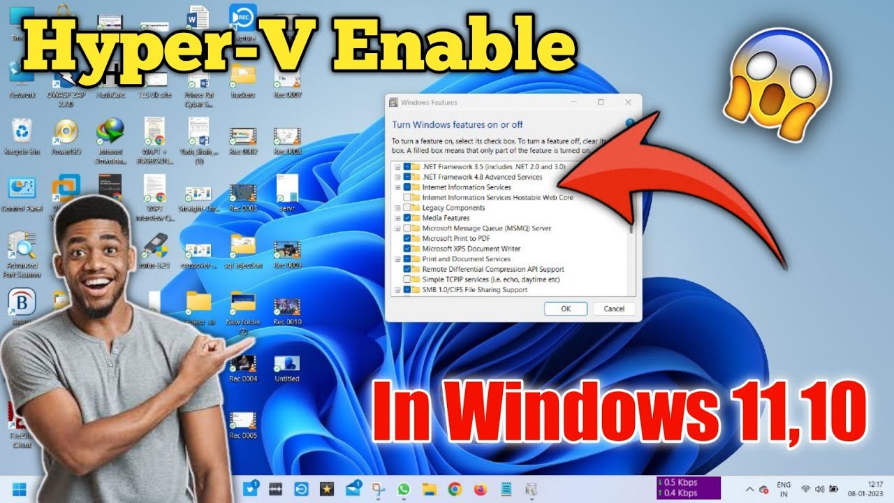 How to Enable Hyper-v Option in windows 11 I Hyper V ko kaise enable kre I #Hypervenable #hyper ...