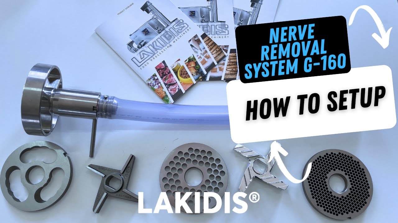 How to setup the Nerve Removal system G-160 - YouTube