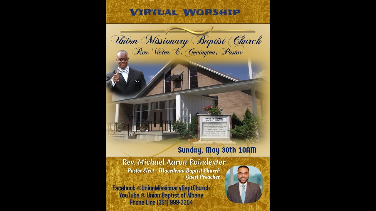Rev. Michael Aaron Poindexter, Guest Preacher - YouTube